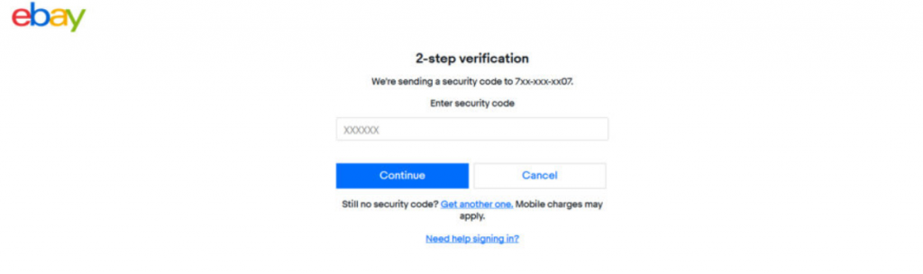 Why is it important to set up 2 step verification on your eBay ...